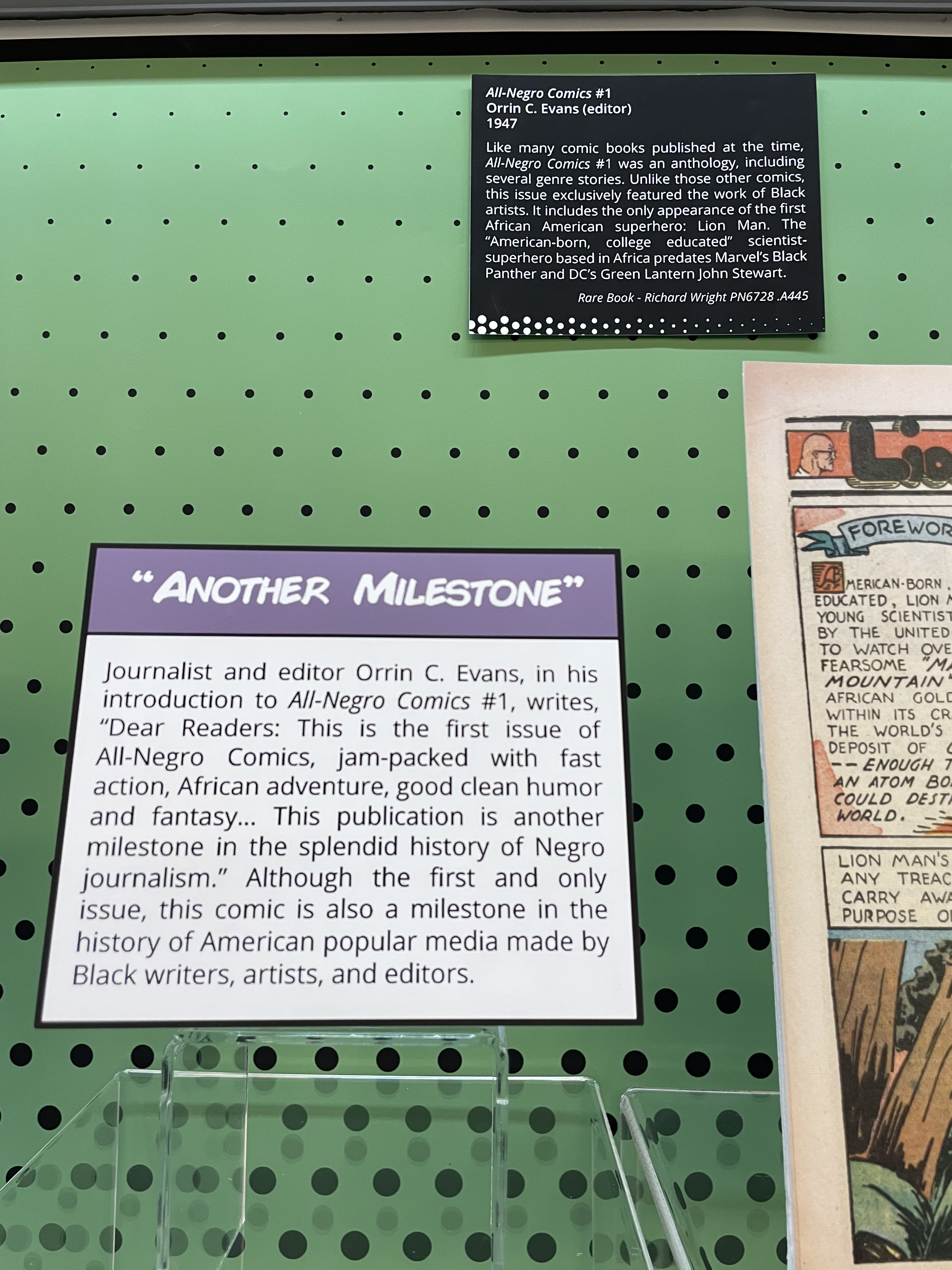 Milestones: Superhero Comics by Black Writers, Artists, and Editors ...